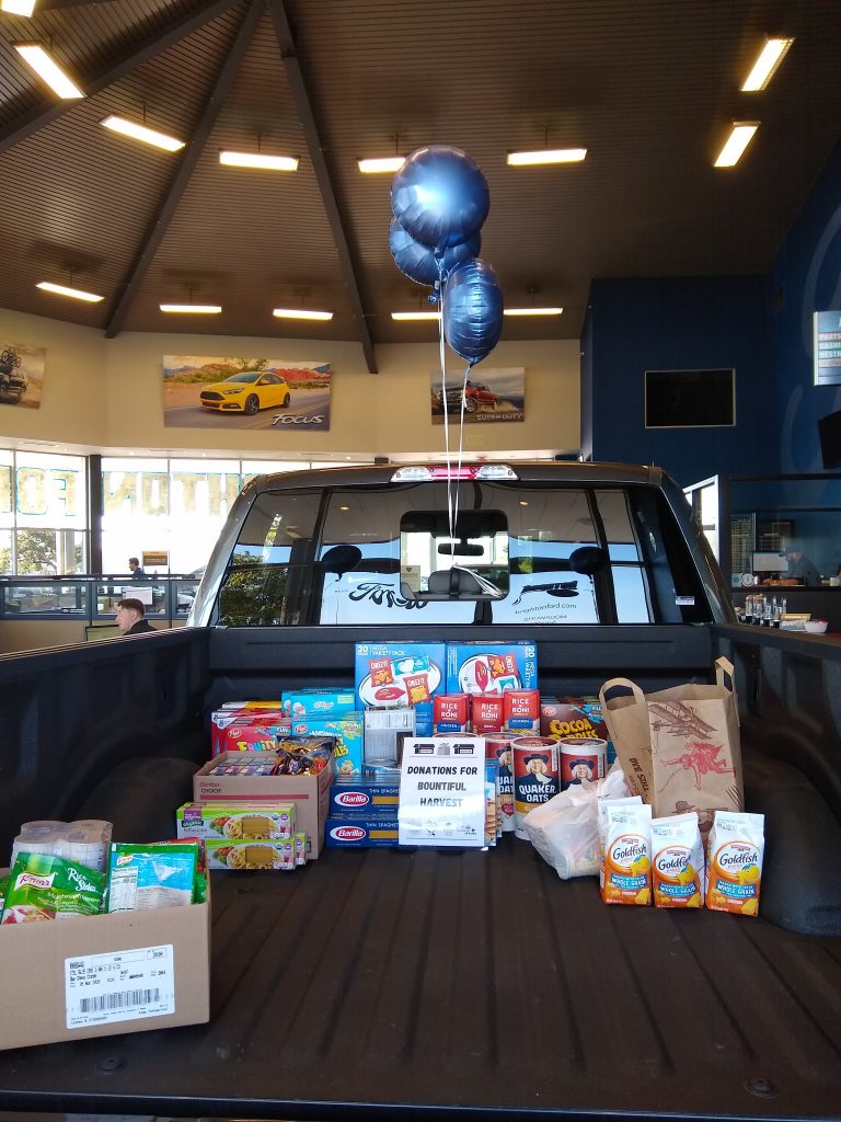 Food Drive for Bountiful Harvest – Brighton Ford, Inc. Blog